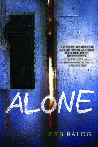Alone by: Cyn Balog @CynBalog – Two Girls and a Book Obsession